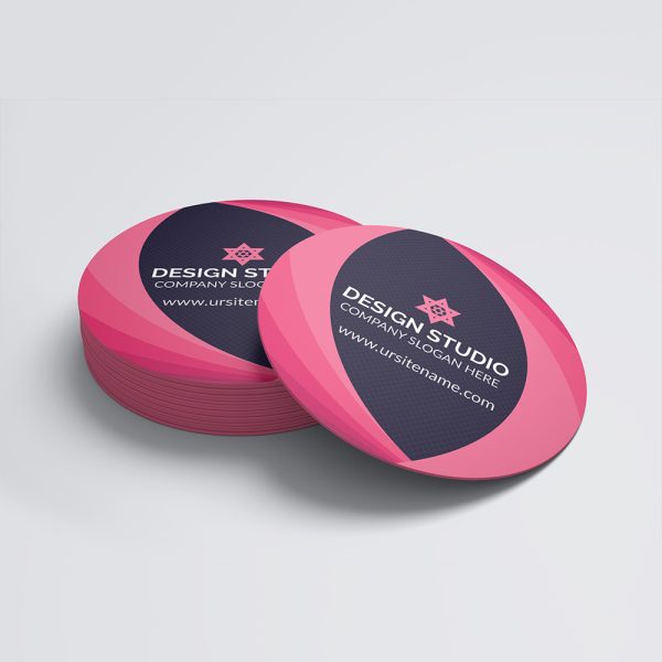 Circle Business Cards – Print Early LLC
